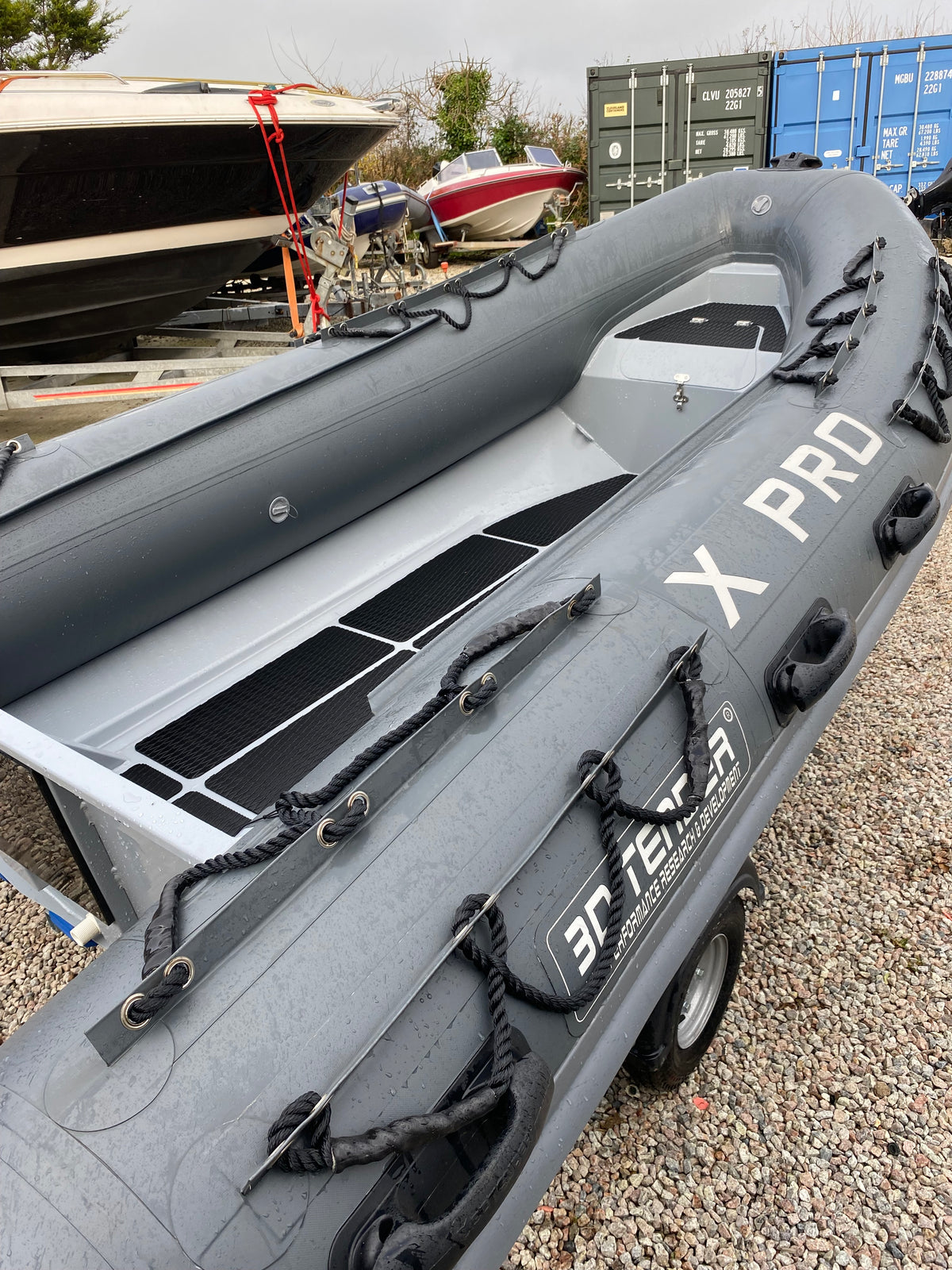 3D Tender XPRO Defender 390 PVC Aluminium RIB - Ocean First Marine